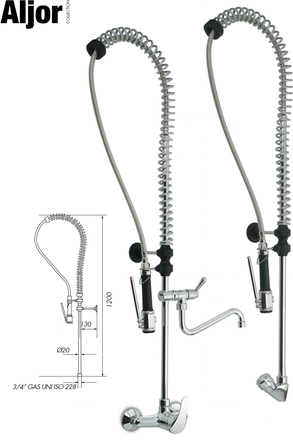 Sobime S.A. - > Grifería > Profesional > Aljor Grifería Profesional